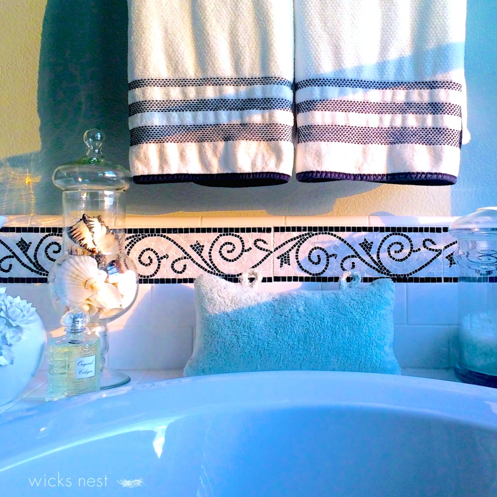 My Restoration Hardware Silver Sage Master Bath - KristyWicks.com