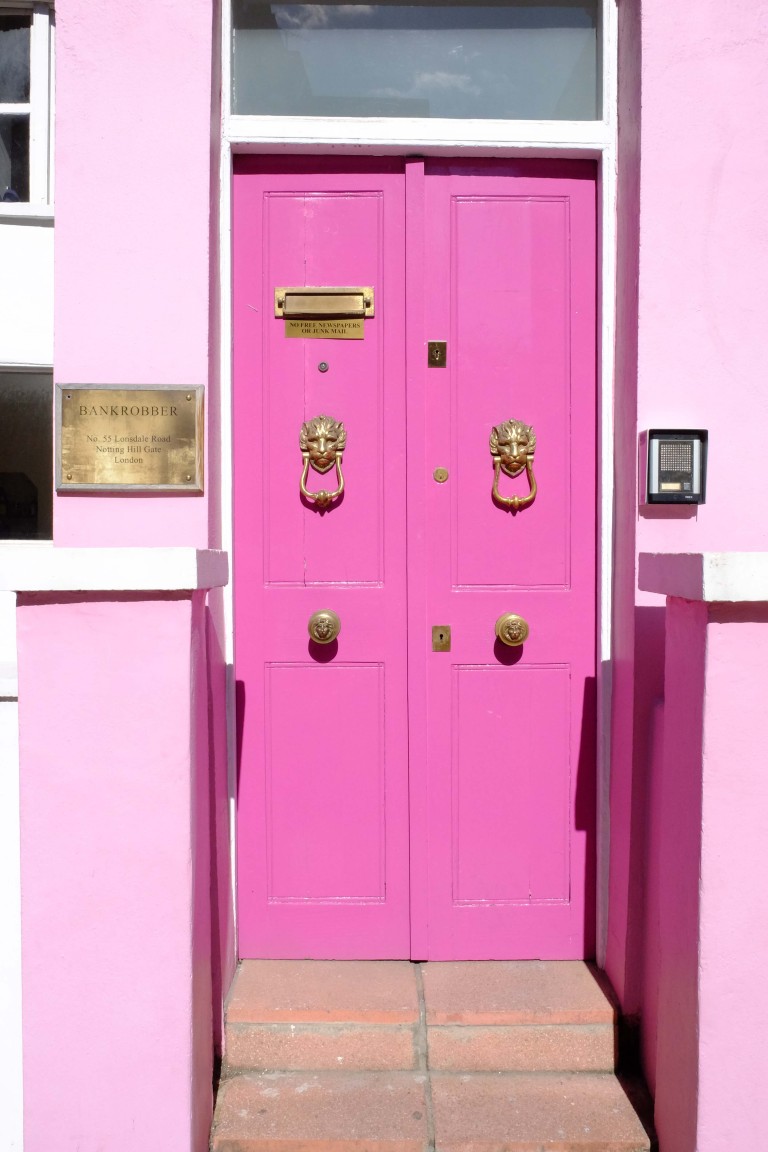 February Pink Doors and Finds - KristyWicks.com