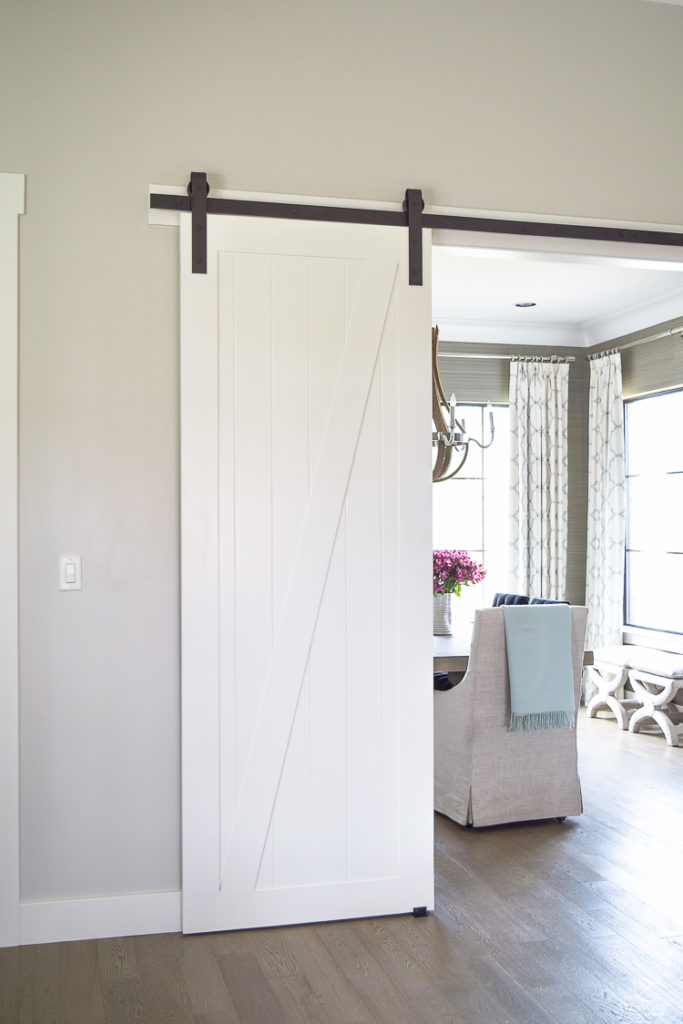 Our New Elegant Barn Door - KristyWicks.com