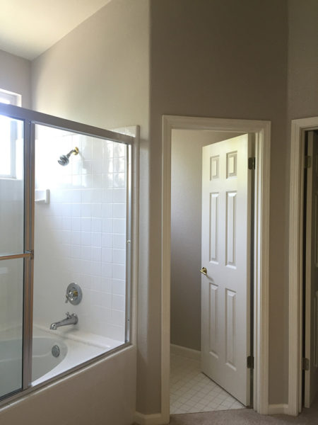 Master Bath Before and After - KristyWicks.com