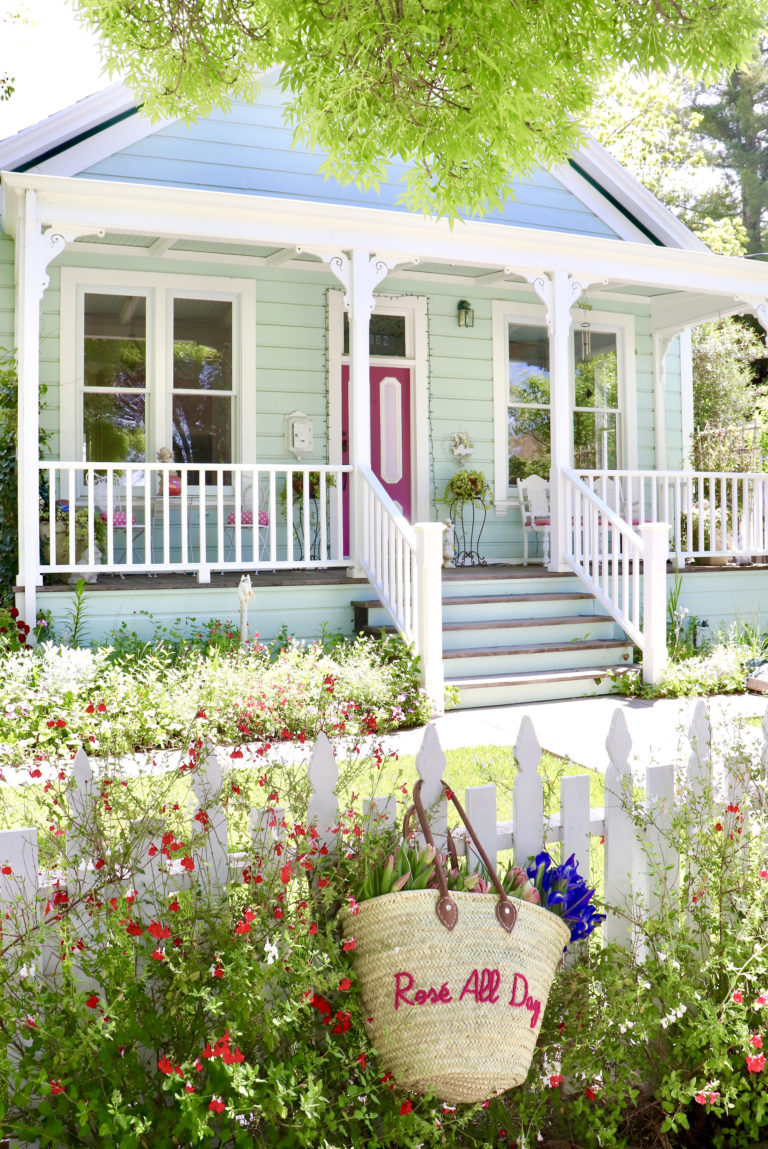 Cottages, Florals, and Sunshine - Oh My! Sunny Inspiration For Your Day.