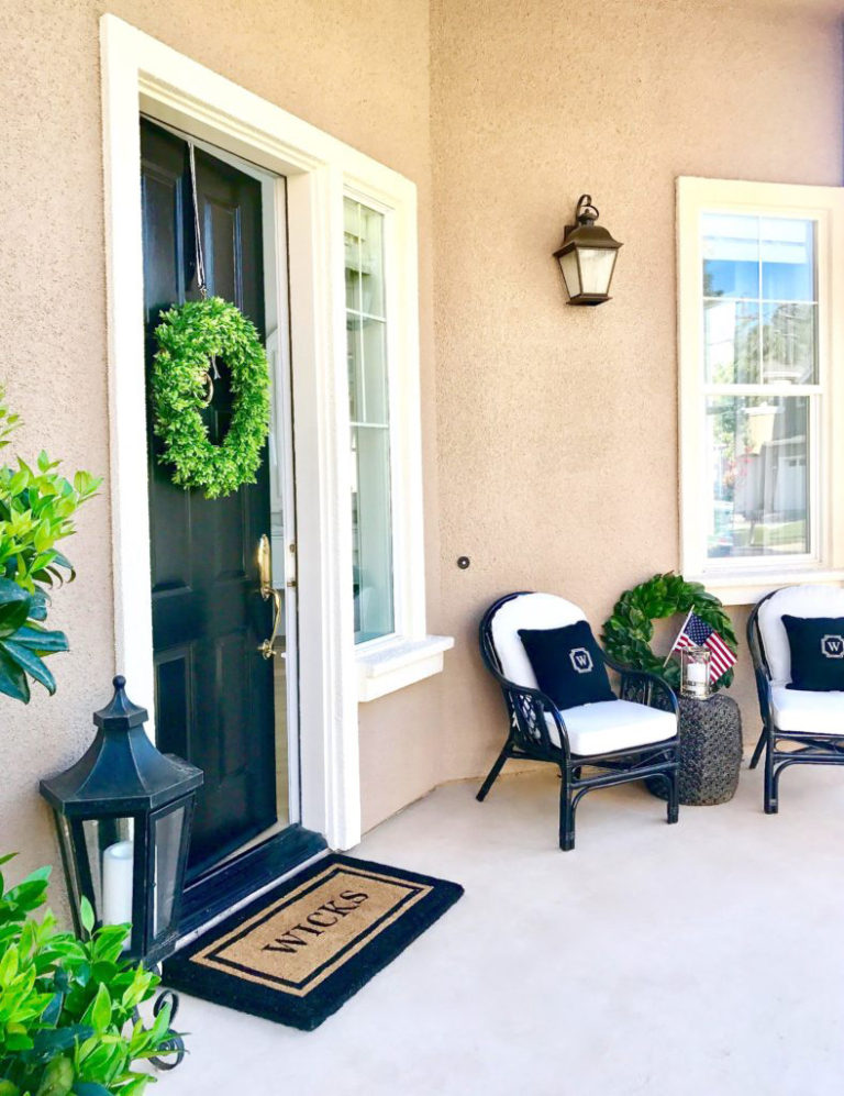 Front Door Reveal with Andersen Doors! - KristyWicks.com