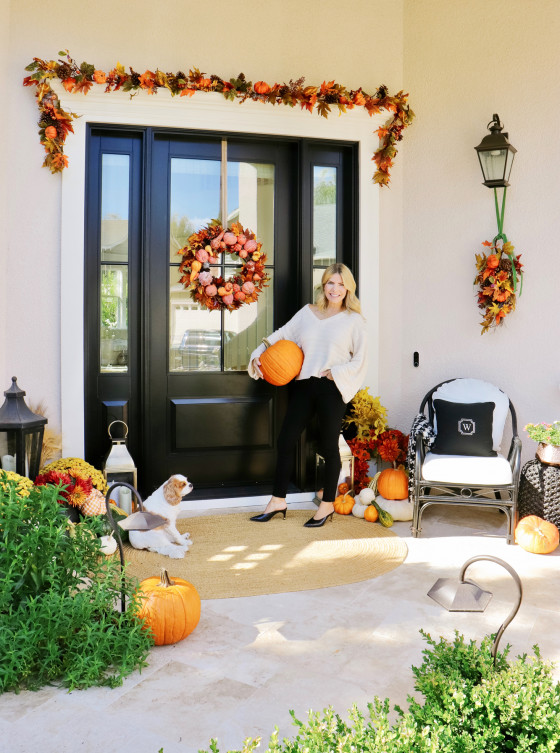 Easy Fall Front Porch Decor Ideas - KristyWicks.com