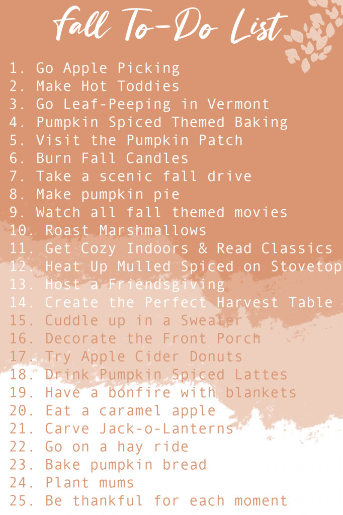 Fall To-Do List & Affordable Autumn Fashion! - KristyWicks.com