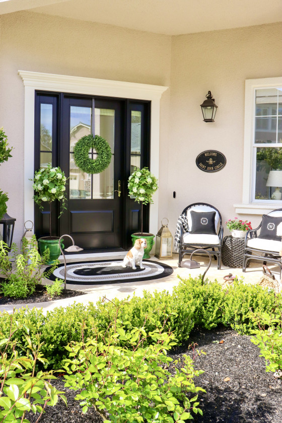 10 Easy & Beautiful Spring Porch Ideas - KristyWicks.com