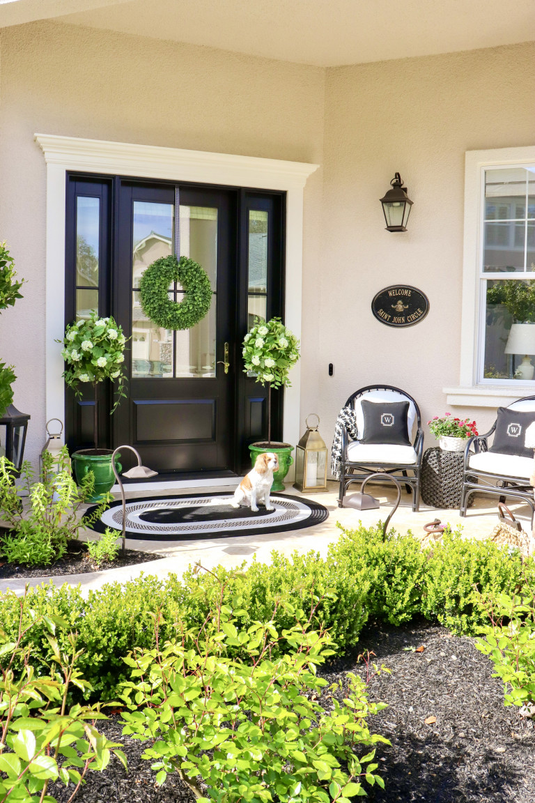10 Easy & Beautiful Spring Porch Ideas - KristyWicks.com