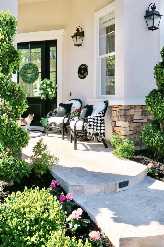 10 Easy & Beautiful Spring Porch Ideas - KristyWicks.com