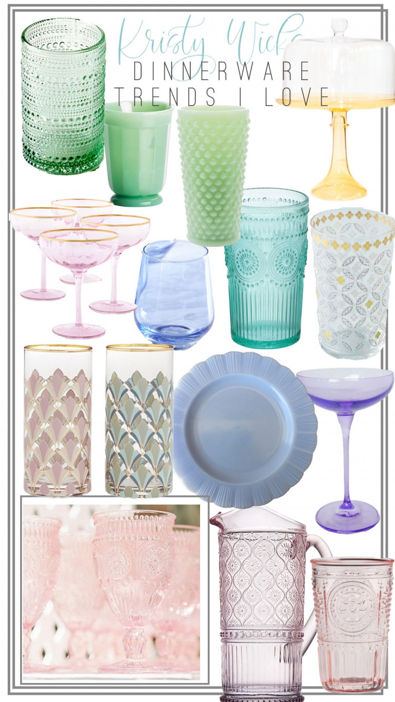 Colorful Dinnerware Perfect for Spring and Summer - KristyWicks.com