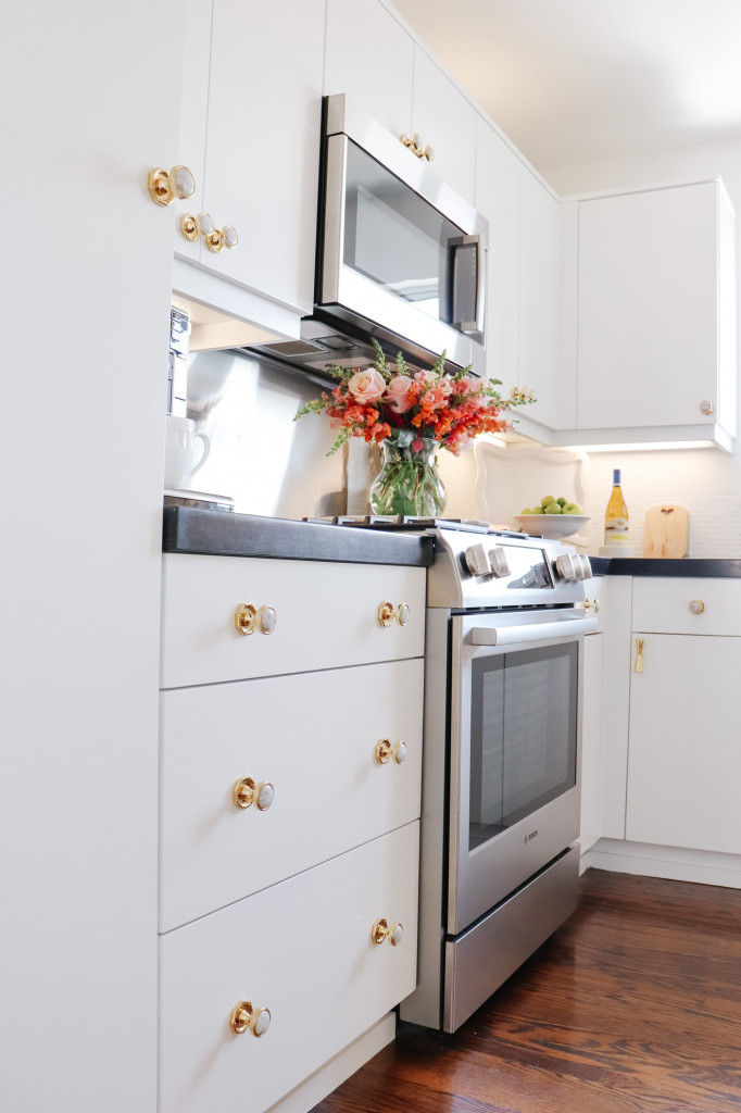 New Kitchen Cabinet Hardware // Modern Matter - KristyWicks.com