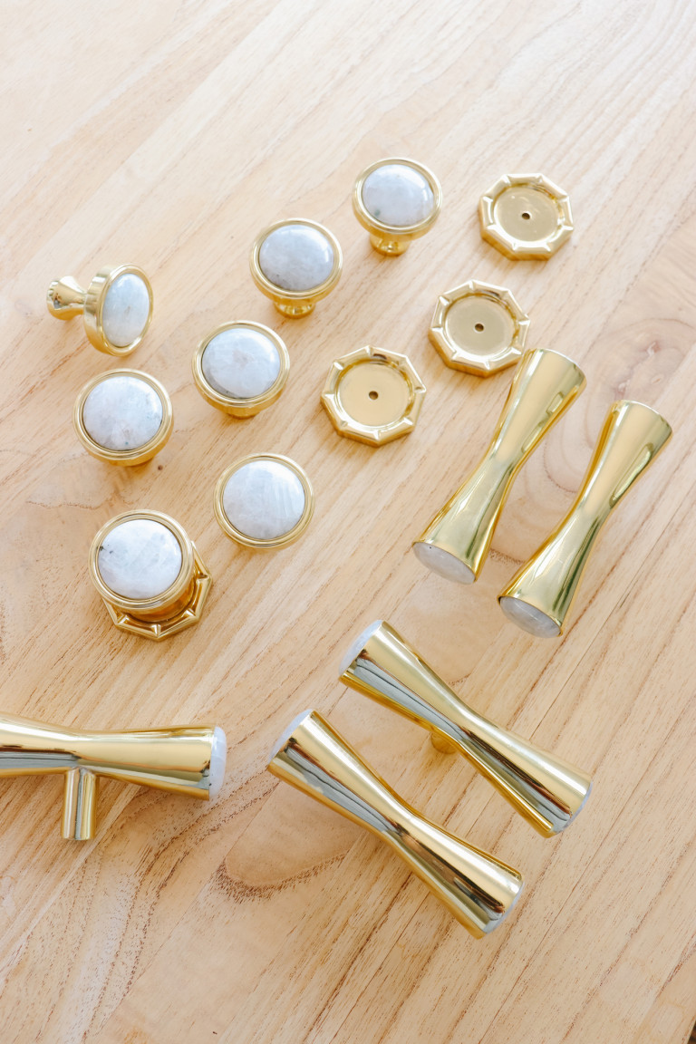 New Kitchen Cabinet Hardware // Modern Matter - KristyWicks.com